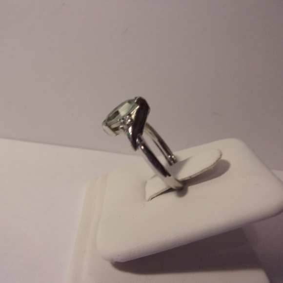 Avon | Jewelry | Vintage Avon Light Blue Silver Tone Ring Sz 7 | Poshmark